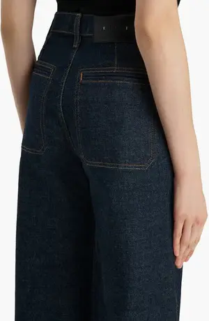Khaite Delmonico High-waist Wide-leg Jeans - Benson