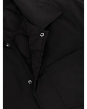 REISS Quilted Overcoat