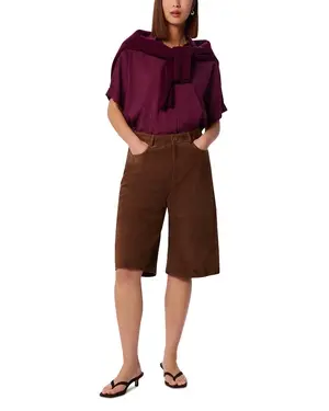 Whistles Sasha Relaxed Fit Shirt - Fig