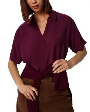 Whistles Sasha Relaxed Fit Shirt - Fig