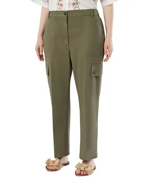 Marina Rinaldi Mrsvisiera Pants - Olive Green