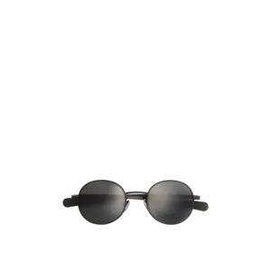 Moncler Centro Oval Sunglasses - Black