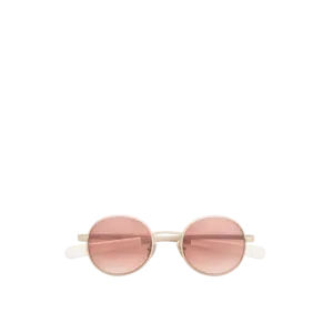 Moncler Centro Oval Sunglasses - Beige