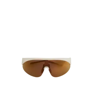 Moncler Myrr Oval Sunglasses - White