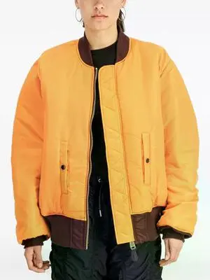 Alpha Industries Zip-up Reversible Bomber Jacket