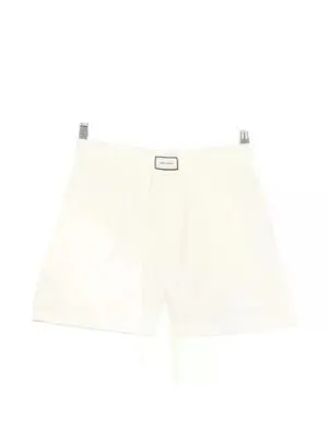 ENTIRE STUDIOS Drawstring Elasticated Shorts - Neutrals
