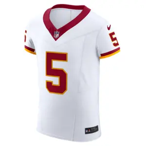 Nike Jayden Daniels Washington Commanders Dri-fit Nfl Elite Jersey - White
