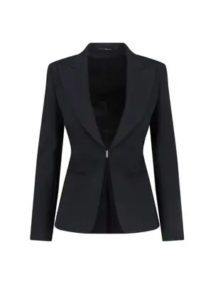 Gucci Tech Stretch Wool Blazer - Black