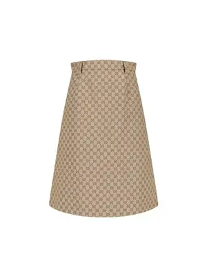 Gucci Gg' Midi Skirt