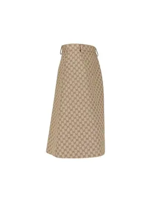 Gucci Gg' Midi Skirt