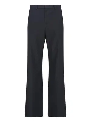 Gucci Wool Pants "gg - Black