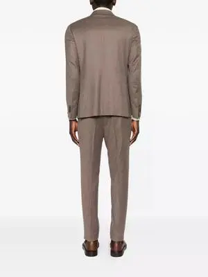 Tagliatore Double-breasted Suit - Brown