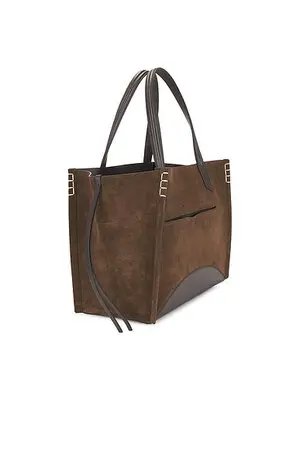 JW Anderson Loafer Cabas Tote - Brown
