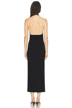 TOTEME Compact Knit Halter Dress