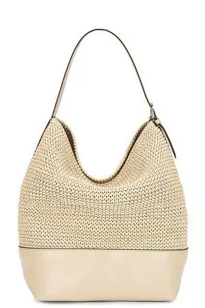 TOTEME Belted Woven Leather Tote Bag - Fawn