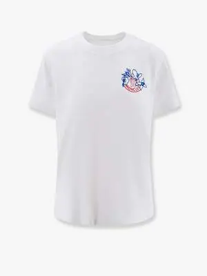 Moncler Organic Cotton Tshirt - White