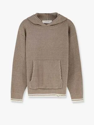 GOLDEN GOOSE Patrick Cotton Sweater - Beige
