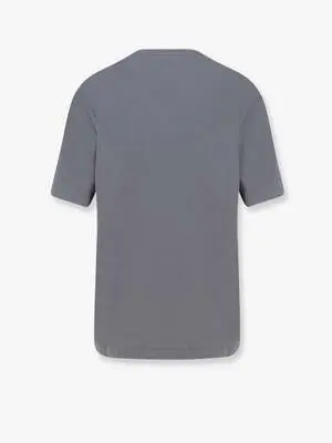 Pinko Cotton T-shirt With Rhinestone Logo