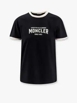 Moncler Organic Cotton Tshirt - Black