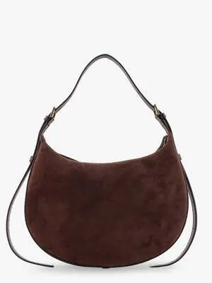 ATP ATELIER Liveri Suede Shoulder Bag - Brown