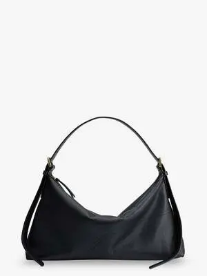 ATP ATELIER Castellare Leather Shoulder Bag - Black