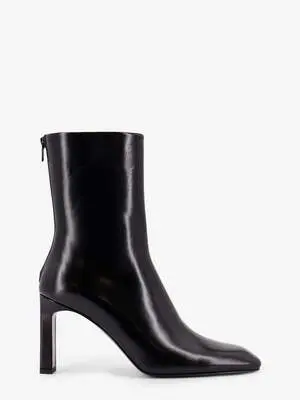 TOTEME Leather Boots - Black