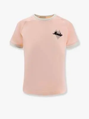 Moncler Cotton Tshirt - Pink
