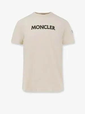 Moncler Cotton Tshirt - Beige