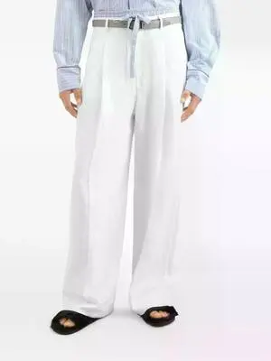 Dolce & Gabbana Pleated Wide Leg Trousers