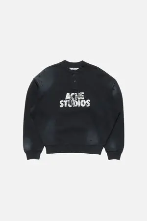Acne Studios Fleece Logo Sweatshirt