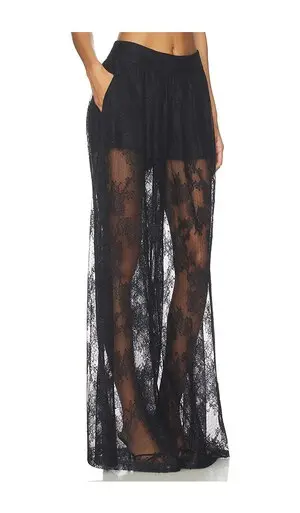 Bardot Hildie Wide Leg Lace Pant