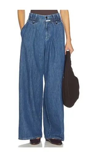 Closed Wenda Wide Pants In Blue
