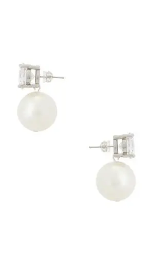 Shashi Jones Stud Earring In Ivory