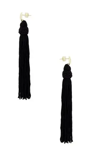 Shashi Maxine Earring In Black