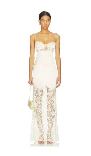LOVERS AND FRIENDS Marcy Maxi Dress - Ivory