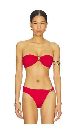 AWAY THAT DAY Formentera Bikini Top - Red