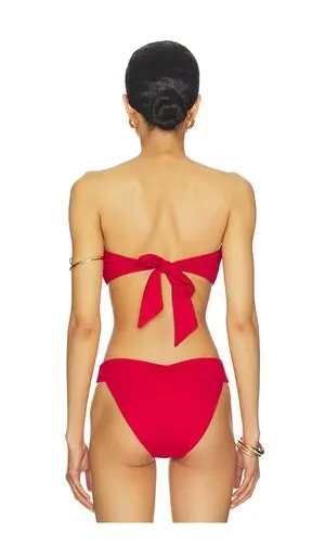 AWAY THAT DAY Formentera Bikini Top - Red