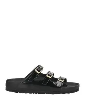 BIRKENSTOCK Sandals Size Leather - Black