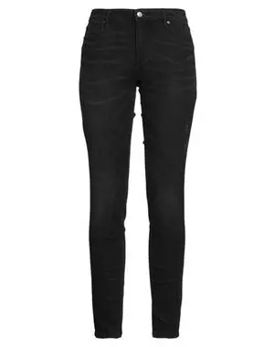 Armani Exchange Jeans Size Cotton, Polyester, Viscose, Elastane - Black