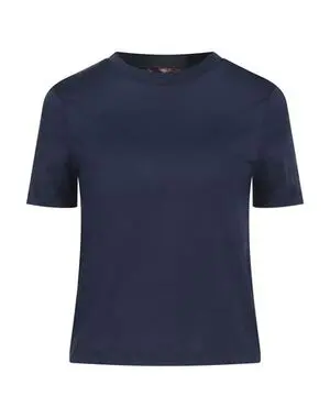 High T-shirt Midnight Size Cotton - Blue