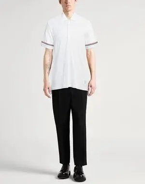 Thom Browne Polo Shirt Size Cotton, Elastane