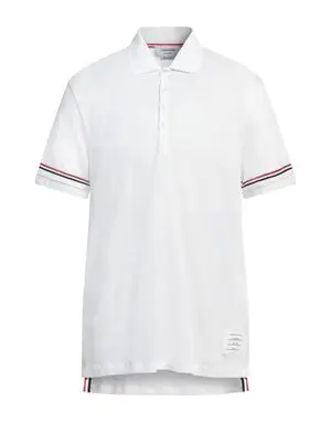 Thom Browne Polo Shirt Size Cotton, Elastane