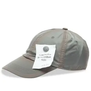 Acne Studios Cuddy Nylon Cap - Stone Grey