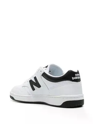 NEW BALANCE 480 Leather Sneakers - White