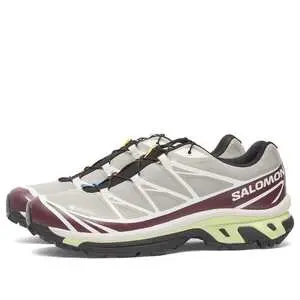SALOMON Xt-6 Gtx Sneaker - Paloma/maroon Banner/butterfly
