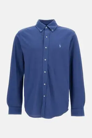 Polo Ralph Lauren Cotton Piqué Shirt - Blue
