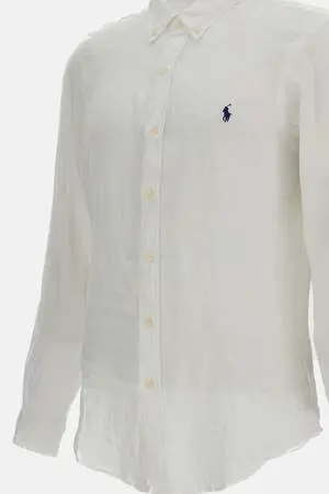 Polo Ralph Lauren Linen Shirt - White