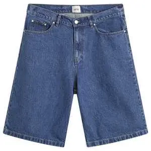 ARTE Round Pocket Denim Shorts - Raw Denim