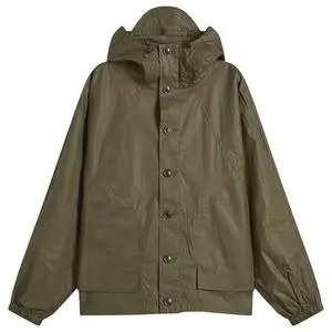 You Must Create Coated Cotton Bonehead Jacket - Dark Green