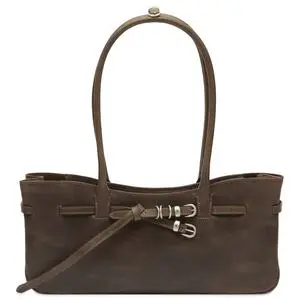 MARGESHERWOOD Grandma Shoulder Bag - Washed Brown